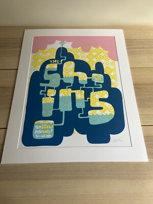 The Shins Showbox Seattle Signed Jesse LeDoux Silk Screen 18”x24” Orig ...