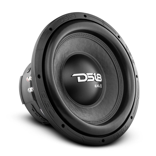 DS18 12" Subwoofer with 2.57" Voice Coil - EXL-X12.2D 1250 Watts Rms ...