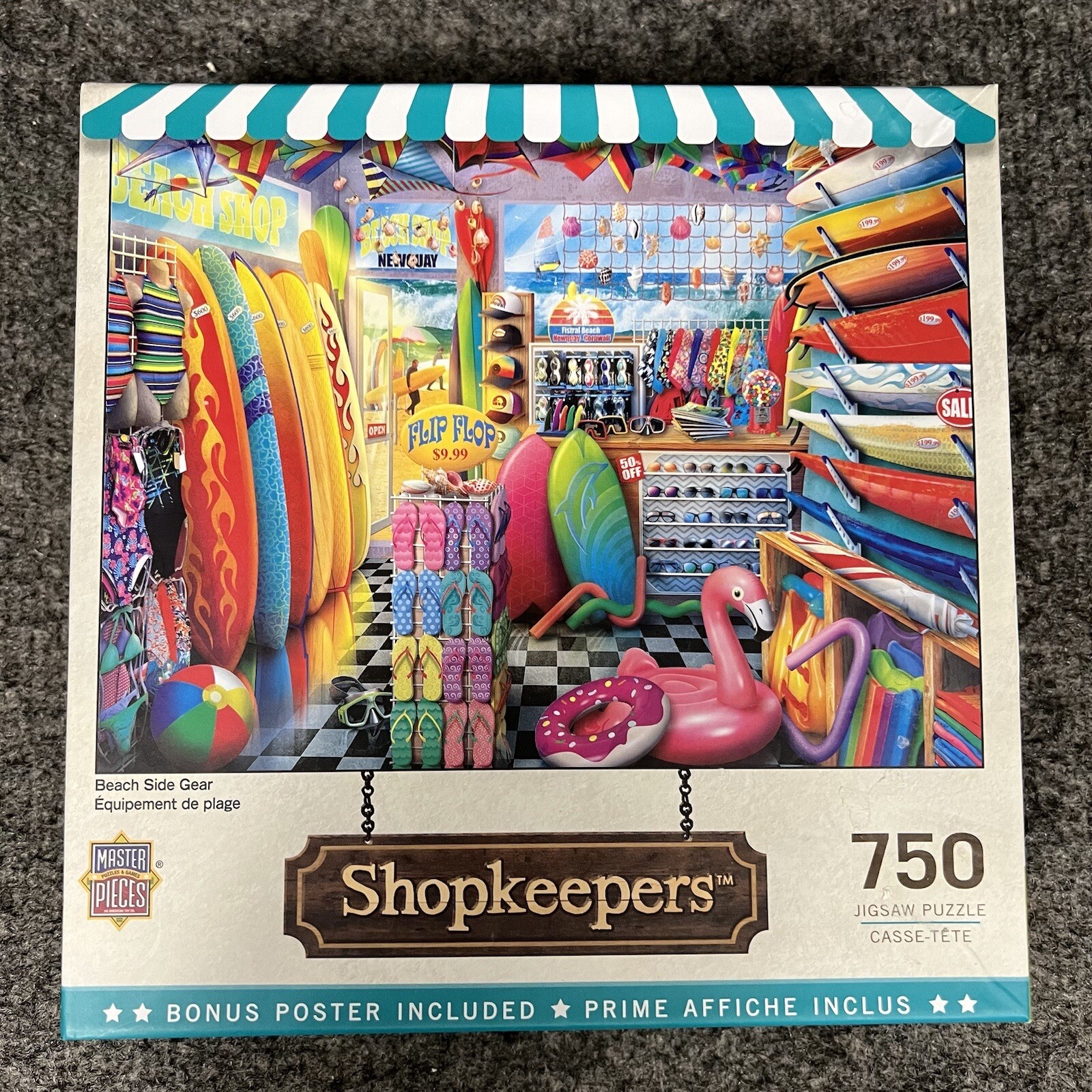 Masterpieces Shopkeepers Beach Side Gear 750 Piece Jigsaw Puzzle ...