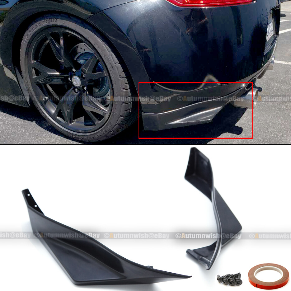 For 09-19 Nissan 370z Unpainted Polyurethane JDM Style Rear Bumper ...
