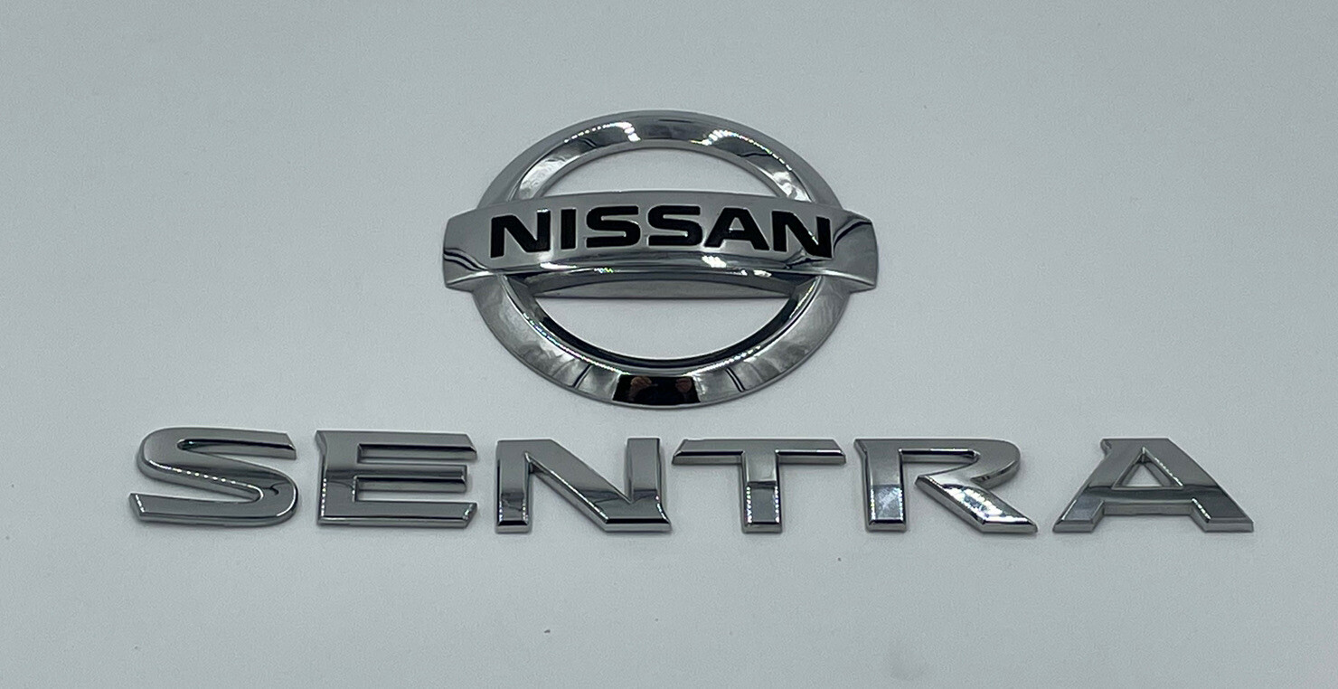 13 14 15 16 17 18 19 NISSAN SENTRA REAR TRUNK EMBLEM LOGO BADGE SYMBOL ...