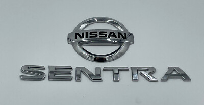 13 14 15 16 17 18 19 NISSAN SENTRA REAR TRUNK EMBLEM LOGO BADGE SYMBOL ...