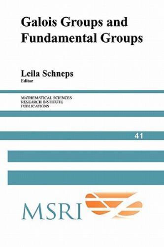 Mathematical Sciences Research Institute Publications: Galois Groups ...