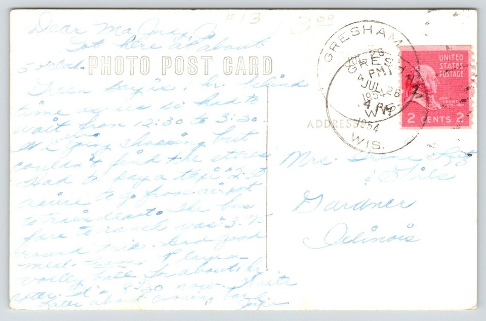 Gresham Wisconsin~Rowboating Lower Red Lake~Silver Spur Ranch, Toburen ...