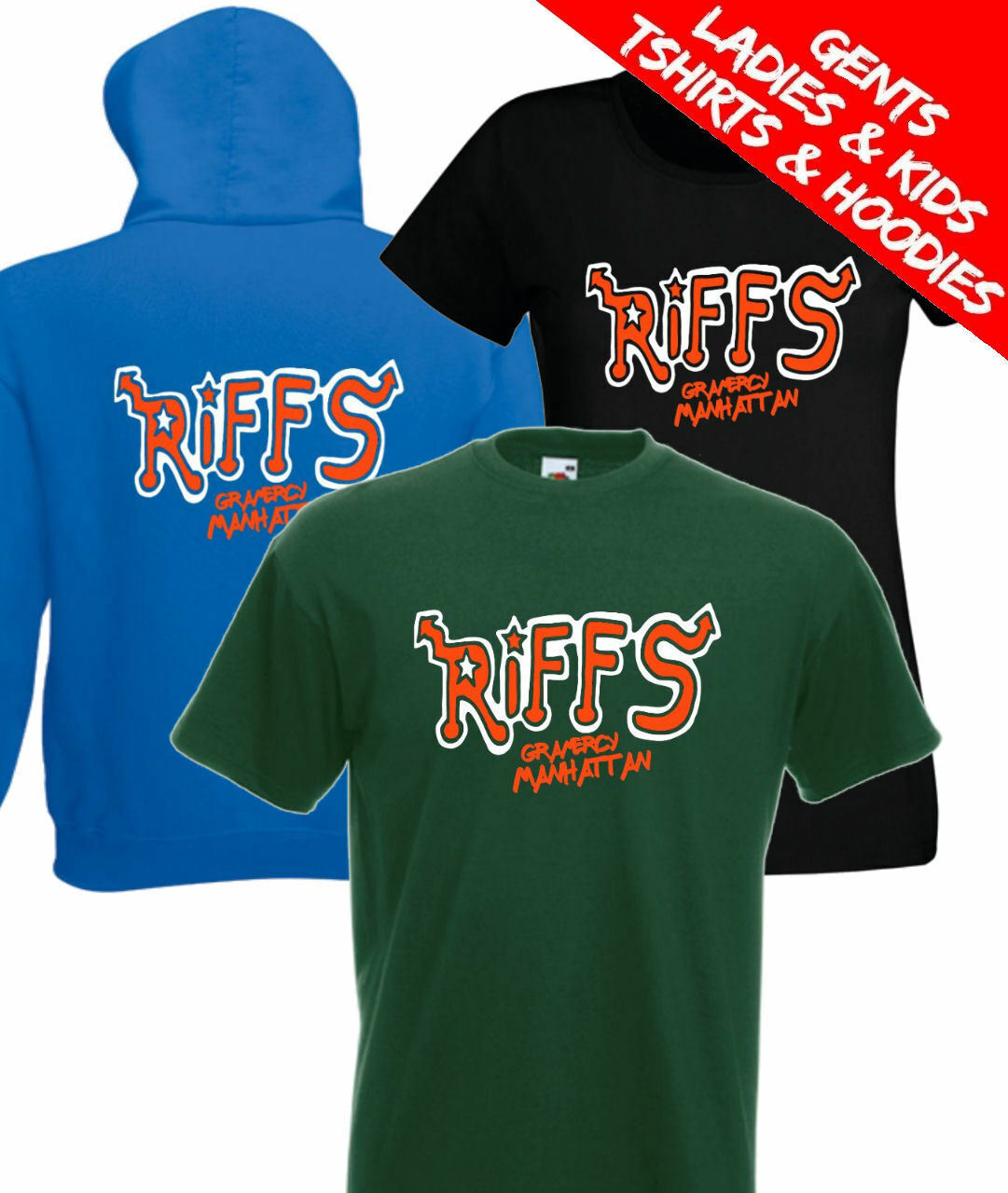 The Warriors Gramercy Riffs Retro Movie T Shirt / Hoodie | eBay