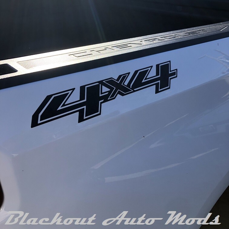 Chevy 4x4 Stickers