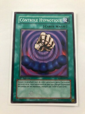 Yu-Gi-Oh Card - JCC - Hypnotic Control - SD09-FR022 - Mint - FR | eBay ...
