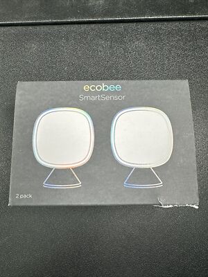 ecobee SmartSensor Room Temperature Sensors - White, Pack of 2 (EB ...