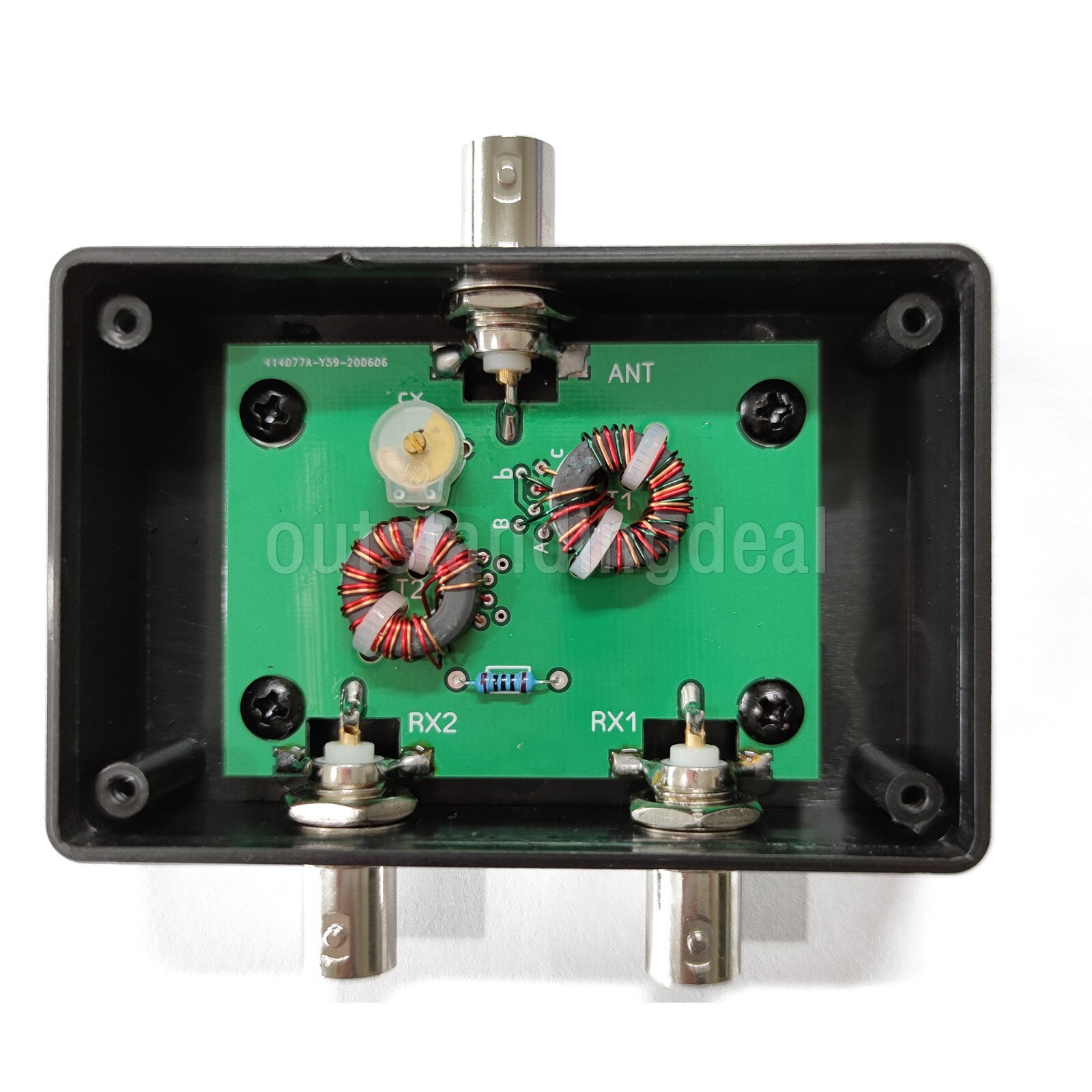 Antenna Splitter Kit RX HF TV Satellite Coax Cable Signal Splitter 0.1 ...