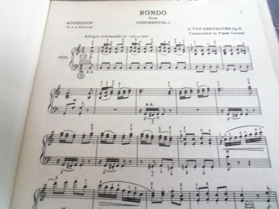 RONDO FROM CONCERTO No 1 Op 15 BY F.GAVIANI ACCORDION CLASSICAL SOLO ...