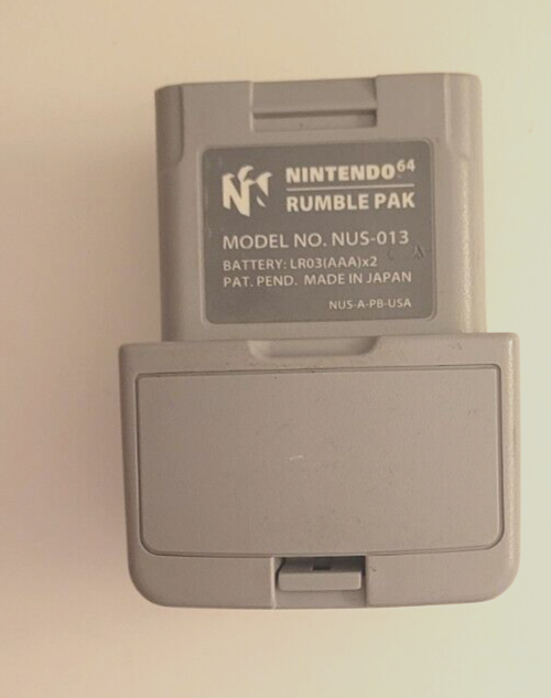 Official Nintendo 64 N64 Rumble Pak Model# NUS-013 | eBay