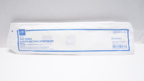 MEDLINE D407 SERIES SLEEVED SUCTION CATHETER KIT 10 Fr (lot of 28) | eBay