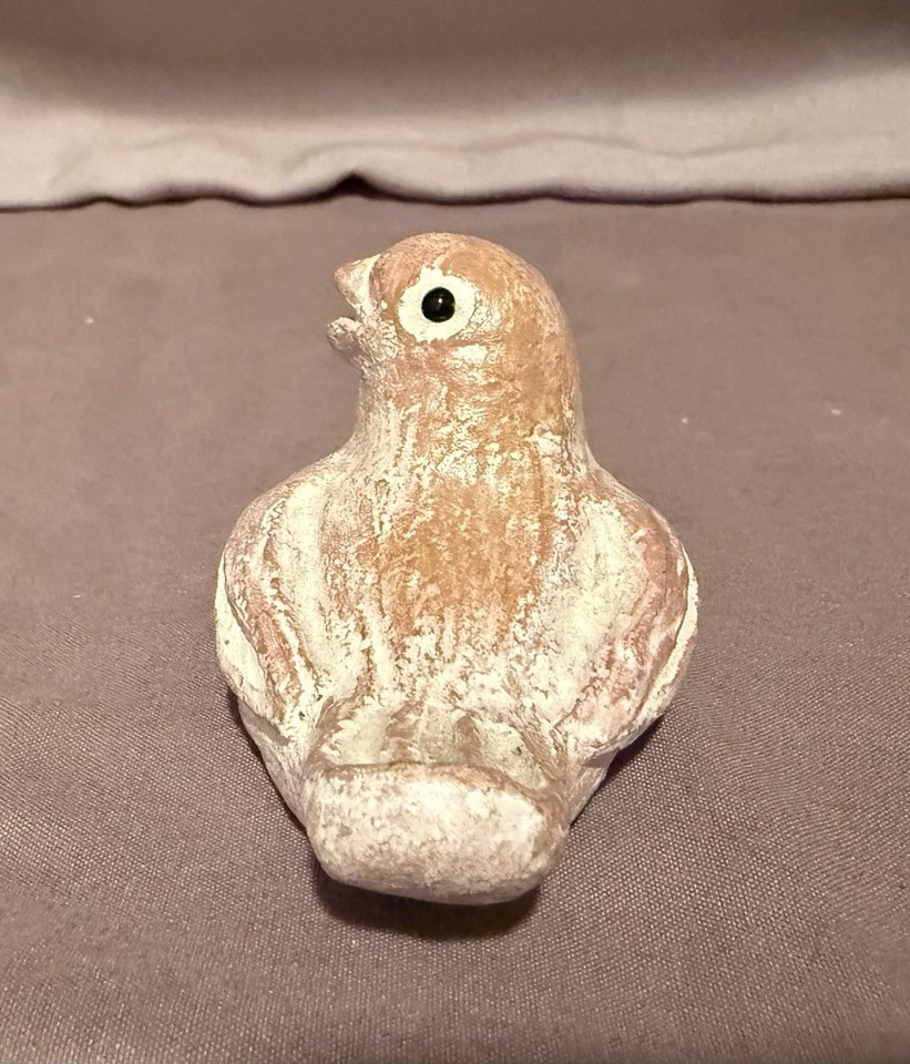 Isabel Bloom Mini Bird, Ligh t Tan Baby Bird signed by artist ...