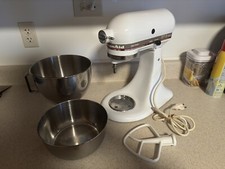 White KitchenAid KSM90 300W Ultra Power Stand Mixer for sale online | eBay