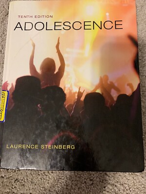 Adolescence by Laurence D. Steinberg 10th Edition (2016, Hardcover ...