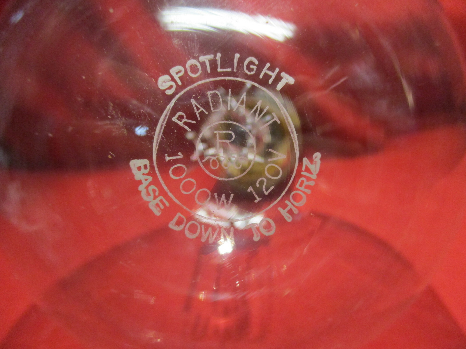 Radiant Spotlight 1000W 120V Mogul Prefocus Base Light Bulb Antique | eBay