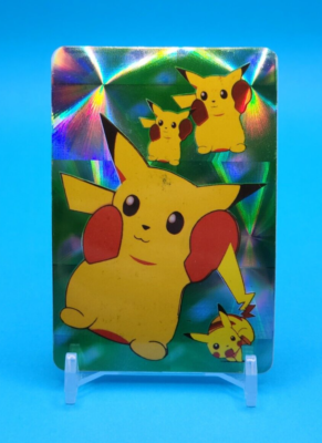 Pokemon Card Japanese - Pikachu - Bandai - Anime Collection - Holo | eBay