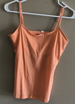 NWOT Light Orange SO Tank Top With Adjustable Straps | eBay