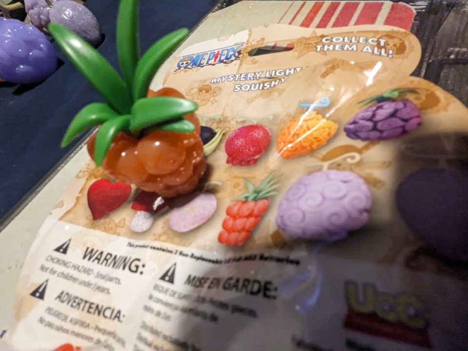 One Piece light up squishy Devil Fruit UCC Anime Collectible | eBay