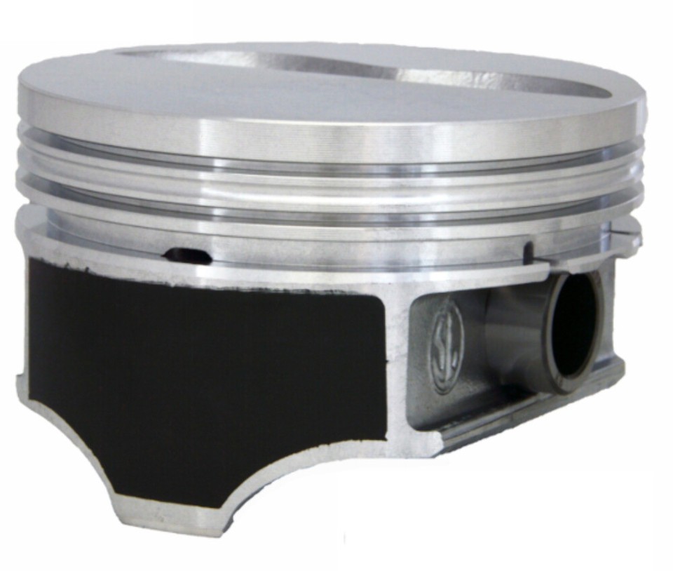 Hypereutectic Flat Top Pistons for GM 6.6L/400 SBC HP | .040 Oversized ...