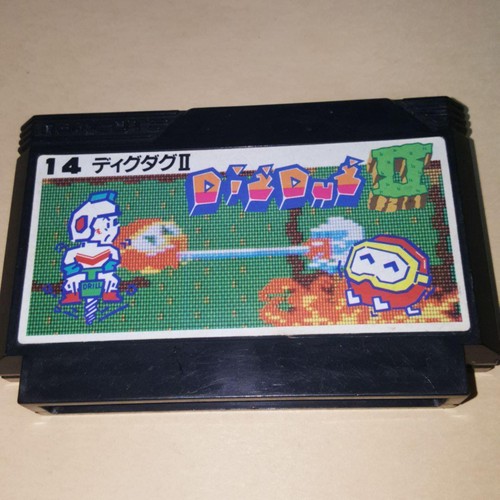 Dig Dug ll 2 Nintendo Famicom NES Namco Japanese Version Action Retro ...