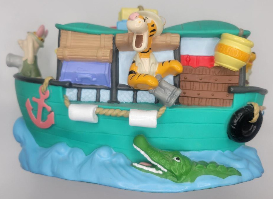 Walt Disney Attractions Winnie The Pooh Hasty Hippo Plastic Boat Tigger ...