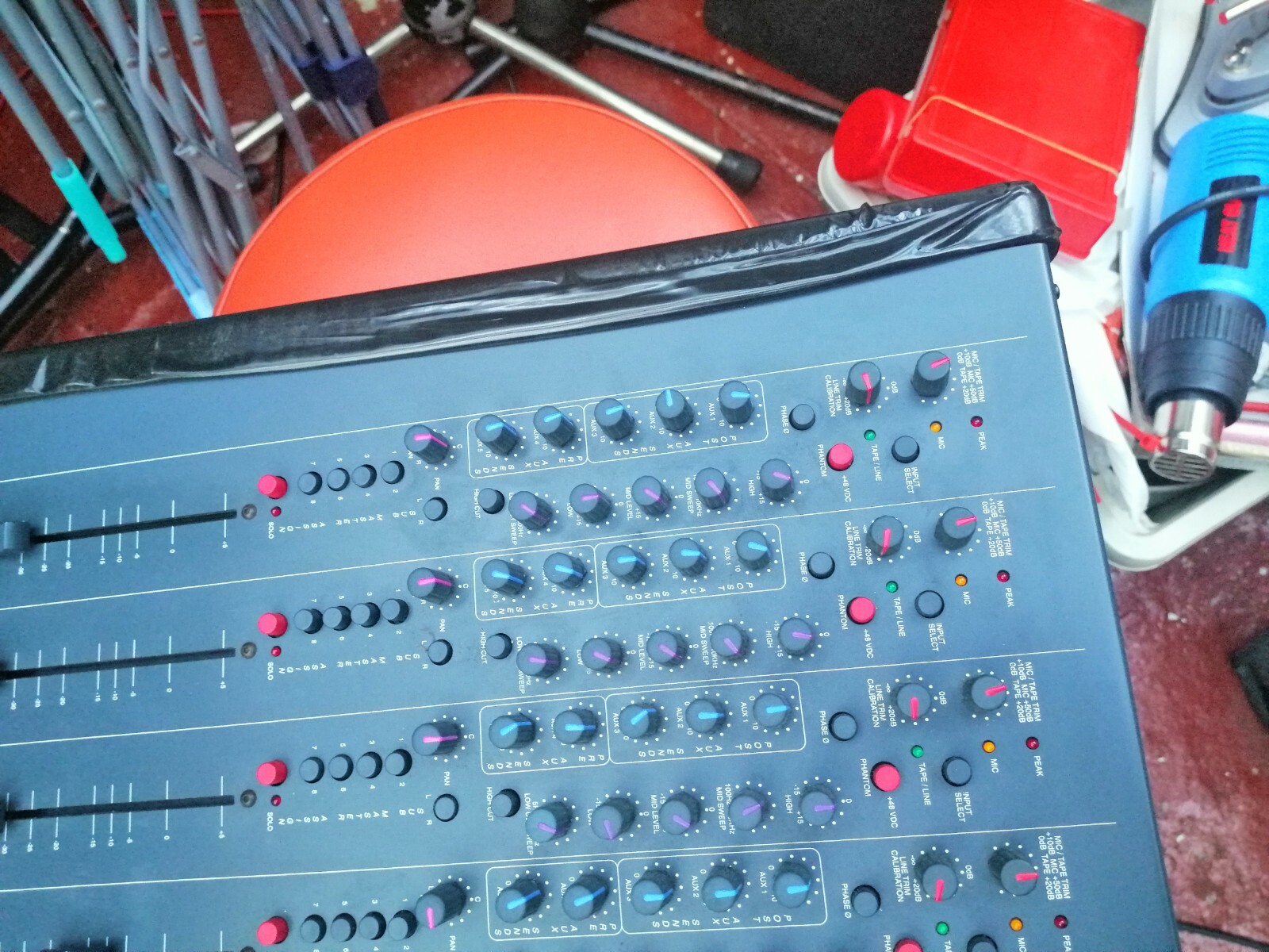 analog Vintage Soundtech S Series Mixer 32 Channel with user's manual ...