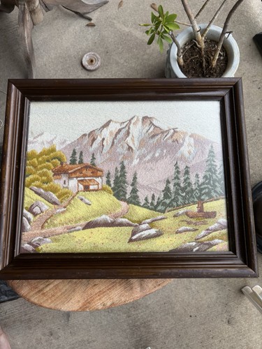 Vintage Japanese Bunka Embroidery Landscape Scene, Buy It Now | eBay