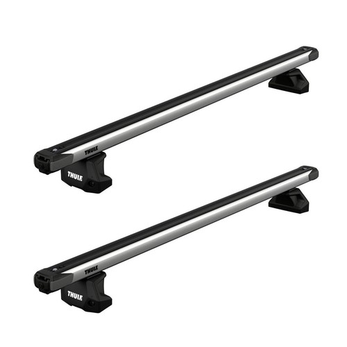 Thule SlideBar Evo Roof Bars Aluminum fits Audi Q8 Sportback e-tron ...