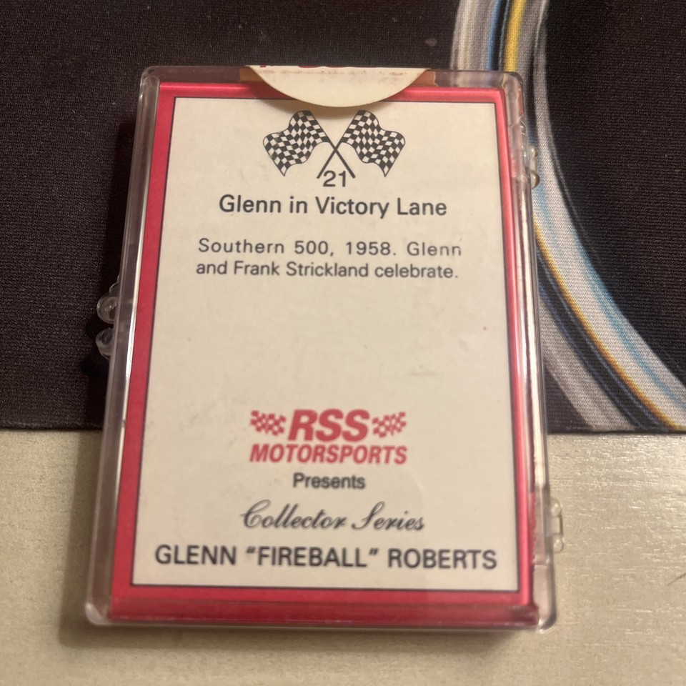 NASCAR Fireball Roberts Card Set NEW Sealed | eBay