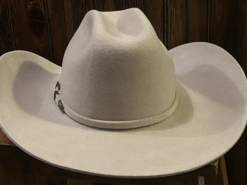 MHT Master Hatters of Texas Western Cowboy Hat Gray 3X Beaver Blend ...