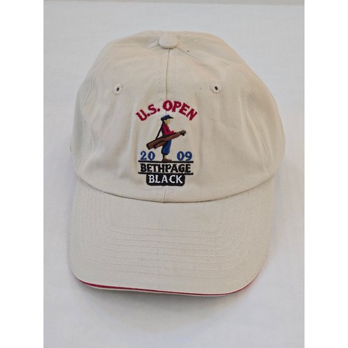 US Open Hat Cap Strap Back/ 2009 Bethpage Black Golf Course USGA Golfer ...