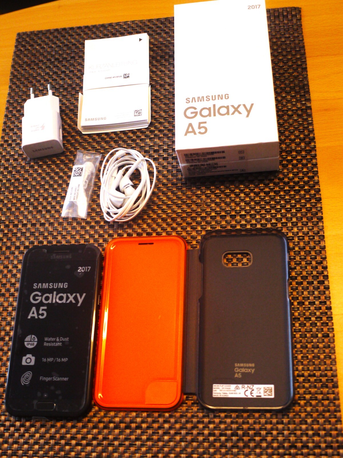 Samsung SM-A520F Galaxy A5 (2017) 32GB/3GB LTE Black Sky Smartphone ...