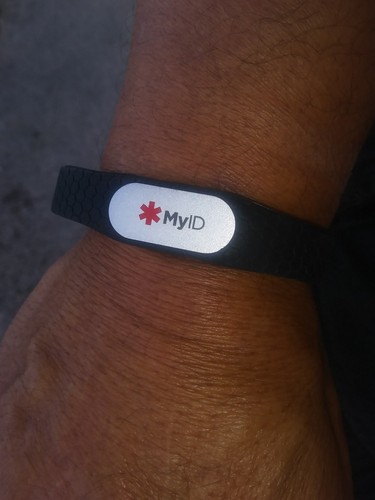 Endevr MyID Hive Ultimate Medical ID Bracelet Complete Profile 2 Bands ...
