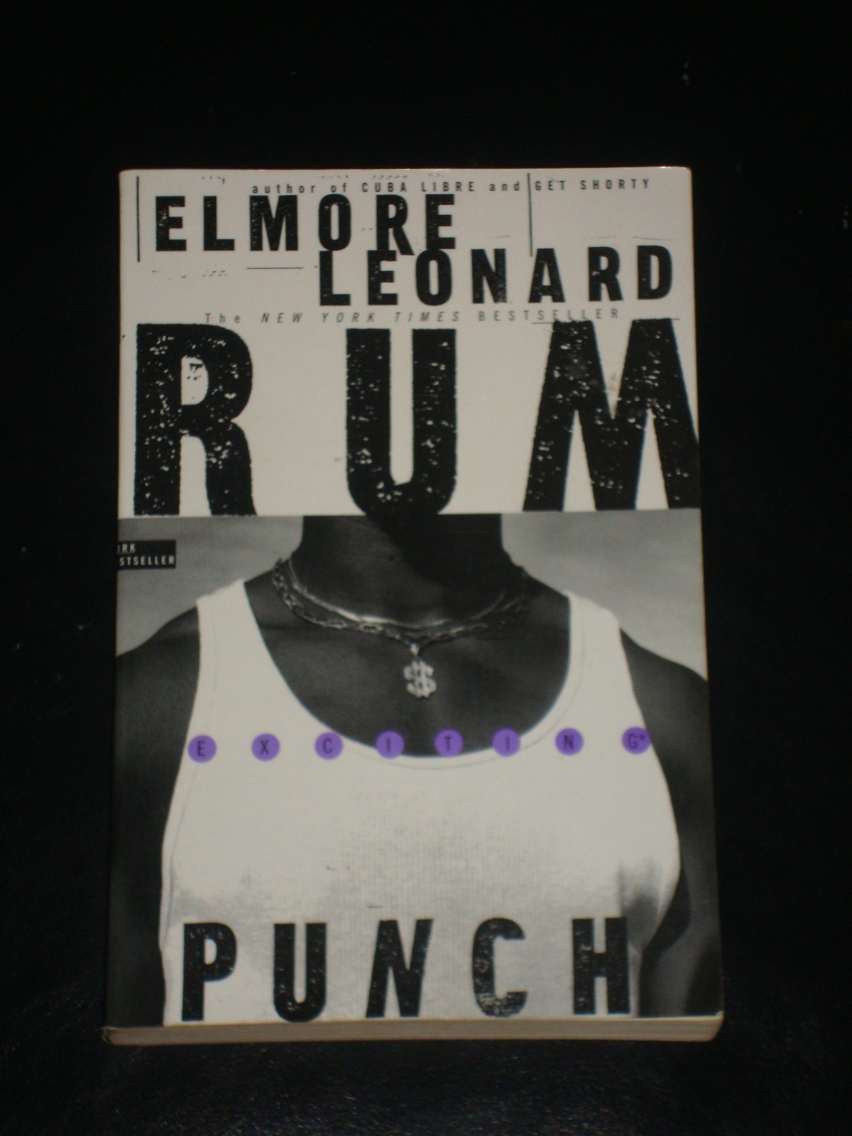 RUM PUNCH / JACKIE BROWN by Elmore Leonard (1998, Paperback) BOOK NOVEL ...