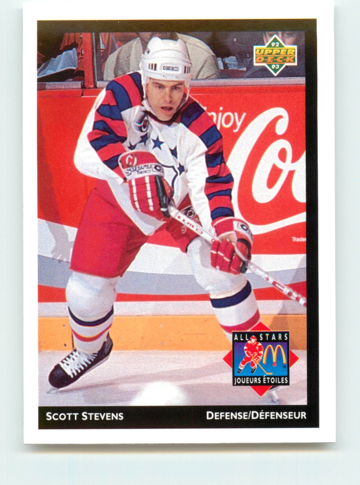 1992 Upper Deck McDonald's All-Stars #McD-27 Scott Stevens Very Good | eBay