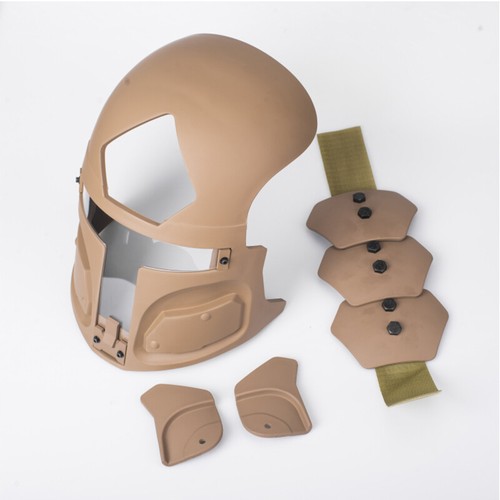 Sand Desert Raider Bounty Hunter Helmet Mask for Ops-Core FAST (mask ...