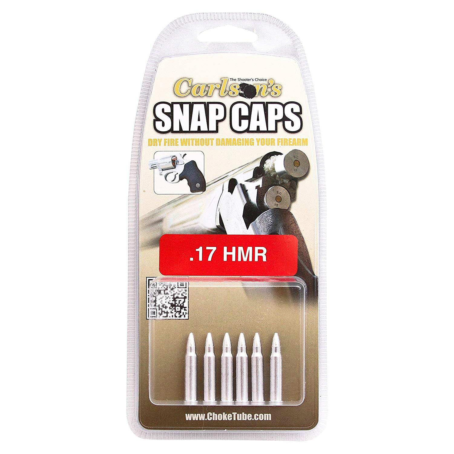 Carlson's Snap Caps-.17 HMR Aluminum Rimfire Snap Caps-Pack of 6-00048 ...