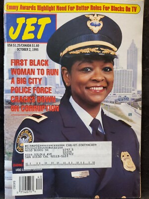 Jet Magazine Issue October 2 1995 Chief Beverly Harvard Runs Police ...