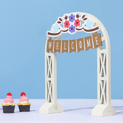 Live Decoration Wedding Ceremony Welcome Arch Garden Props Toy ...