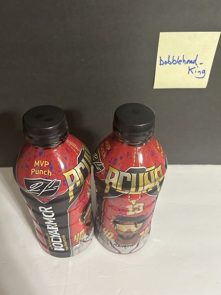 Limited Edition Ronald Acuna Jr. MVP Punch Body Armor Bottle New | eBay