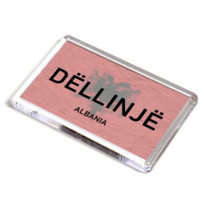 FRIDGE MAGNET - Dellinje - Albania Flag | eBay UK