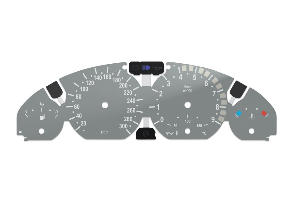 For BMW M3 E46 - Speedometer Dials from MPH to Km/h Cluster Gauges | eBay