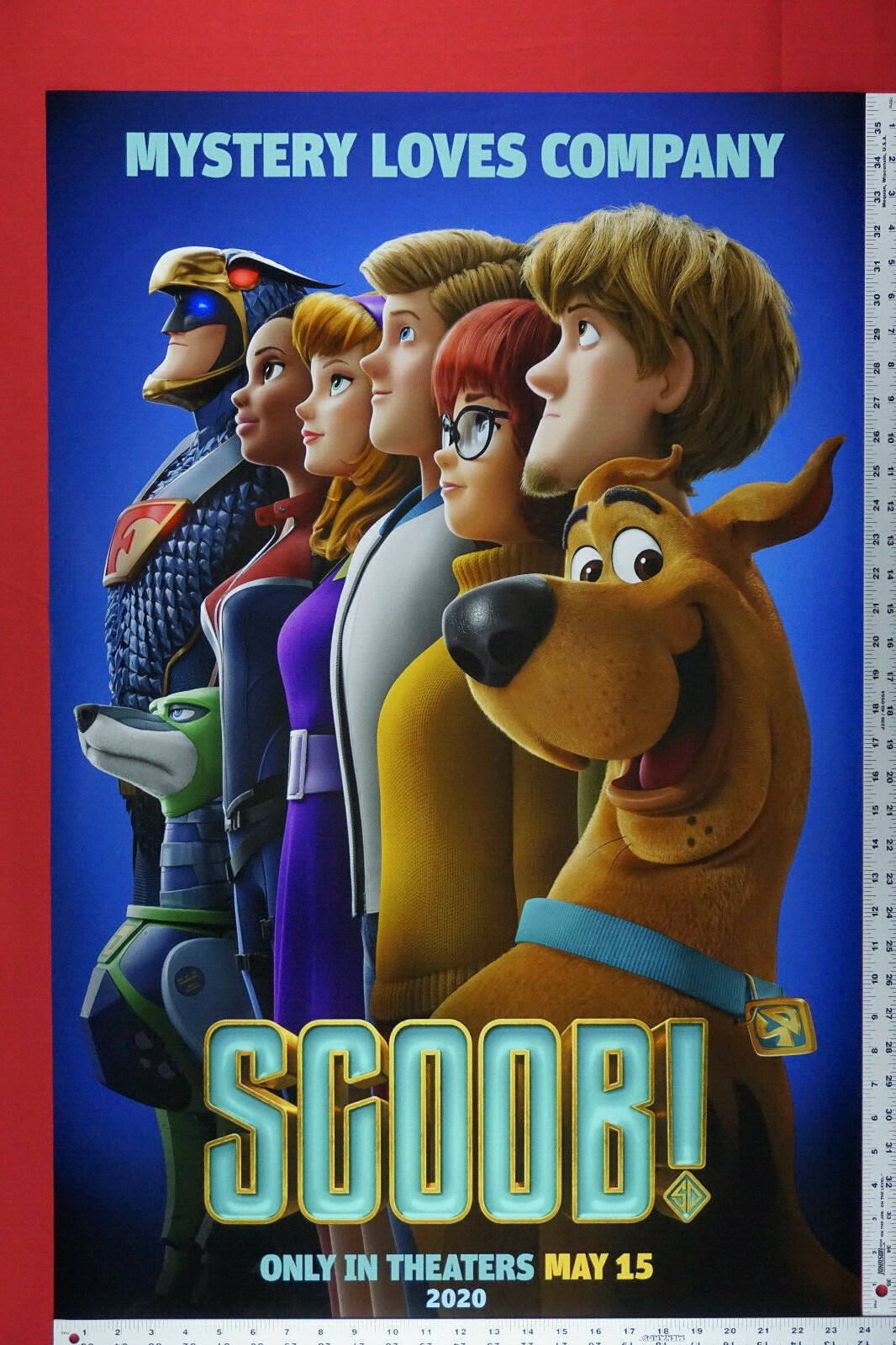 Scoob! Scooby-Doo Blue Falcon Dynomutt Mystery Cartoon Movie Poster ...
