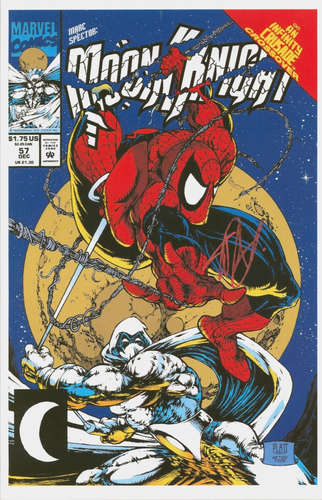 11x17" Art Print Stephen Platt SIGNED Marvel Comics Moon Knight #57 w ...