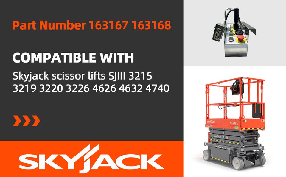 163167AB 163168 Control Box for Skyjack 3215 3219 3220 3226 4626 4632 ...