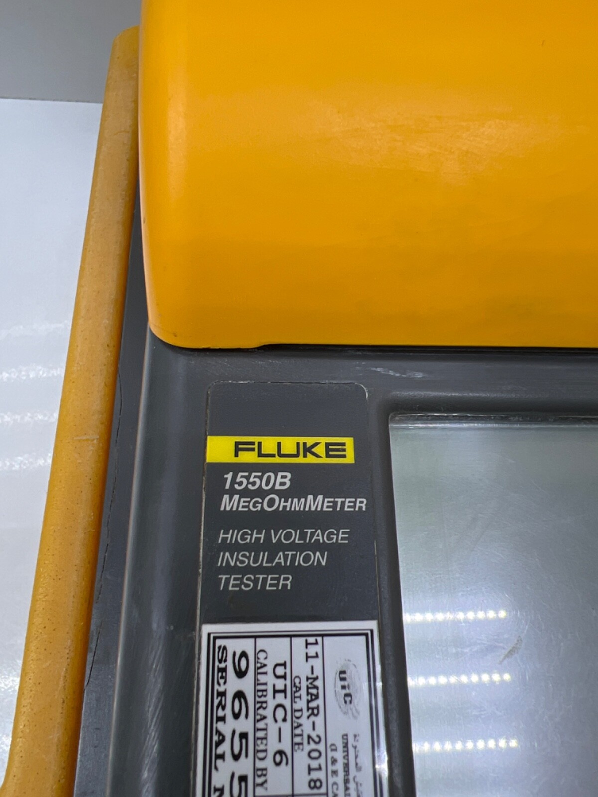 Fluke 1550B Insulation Tester Megger MegOhm Meter High Voltage ...