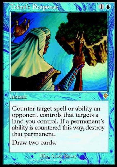 Teferi's Response ~ Invasion [ Excellent ] [ Magic MTG ] | eBay