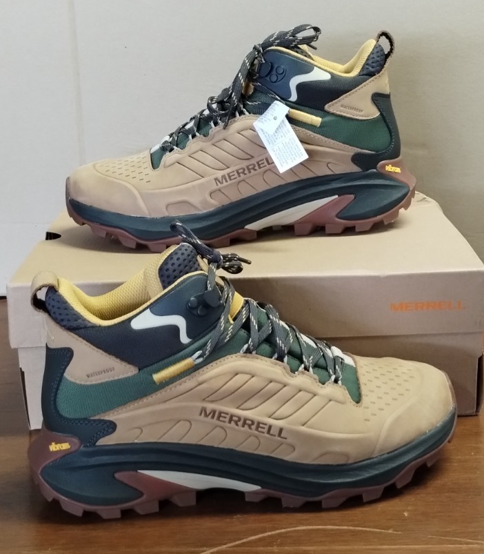 Merrell Moab Speed 2 LTR Mid WP J038425 Outdoors Shoes Tan Men's Size 9 ...