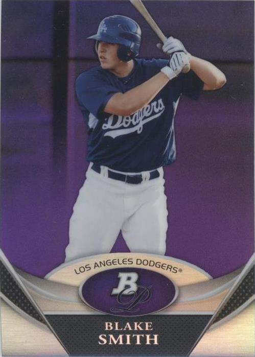 2011 Bowman Platinum - Prospects Blake Smith #BPP9 Purple Refractor (RC ...